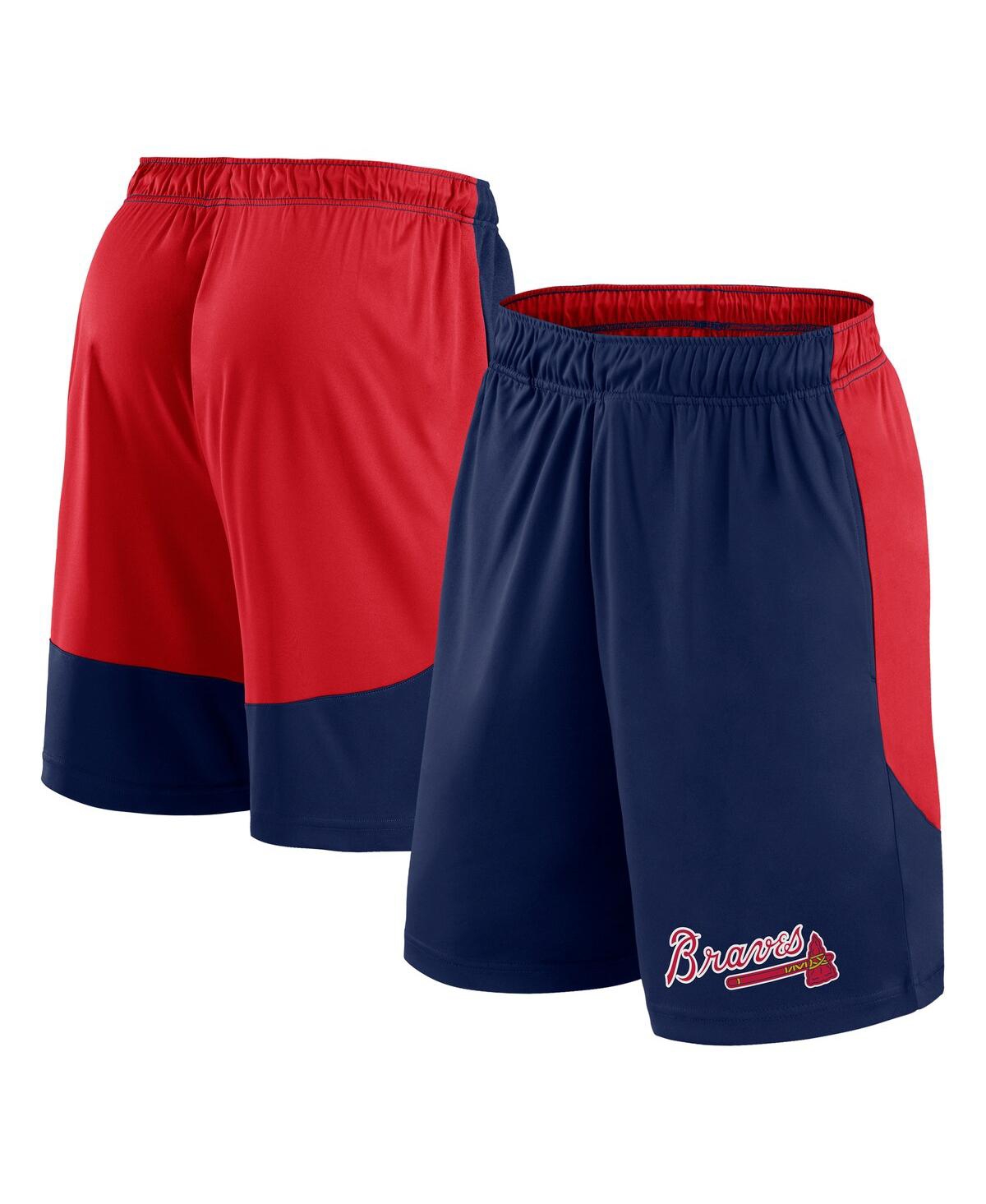 Click here for Fanatics Mens Navy/Red Atlanta Braves Launch Polye... prices