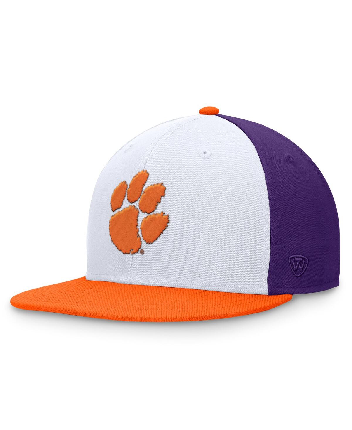 Click here for Top of the World Mens White/Orange Clemson Tigers... prices