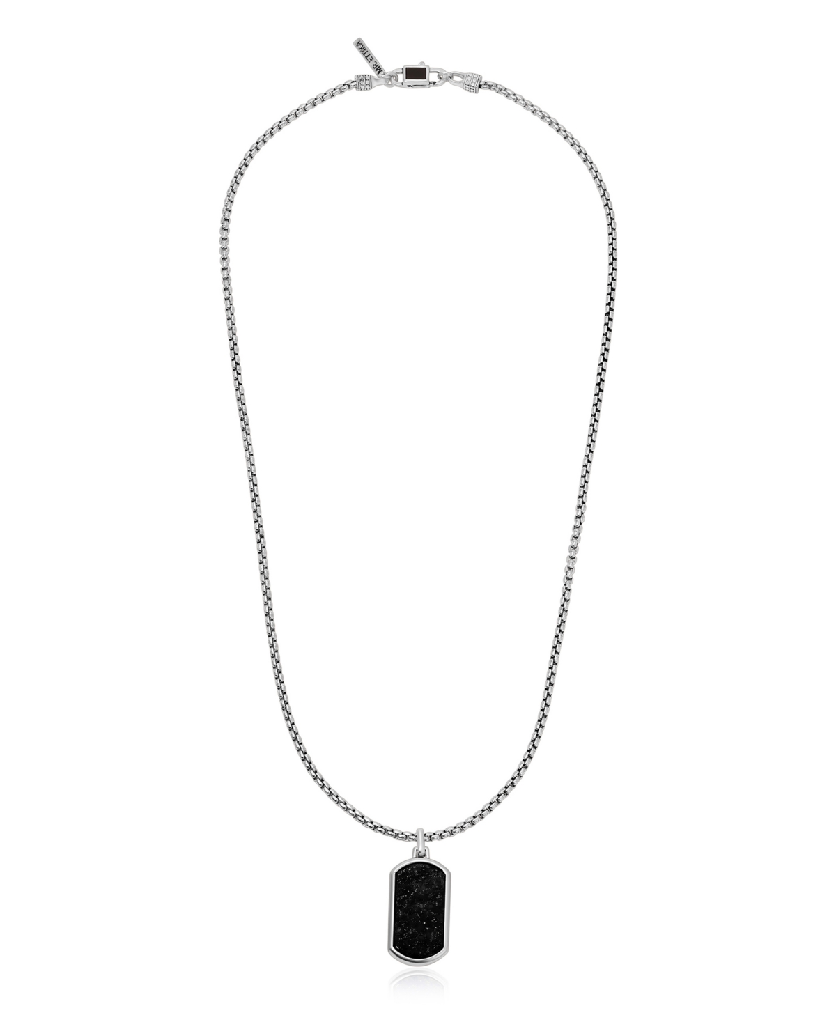 Click here for Ettika Dog Tag Necklace - Silver 2 prices