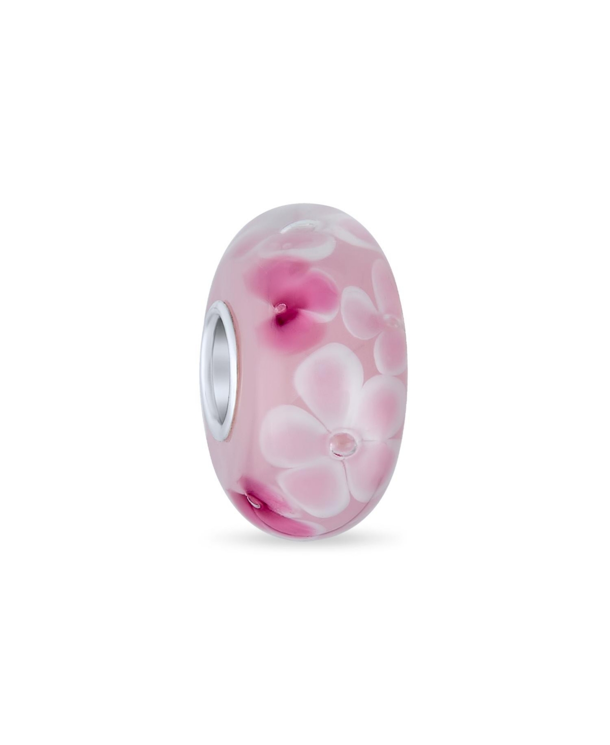 Click here for Bling Jewelry Floral Design Murano Glass Spacer Ch... prices