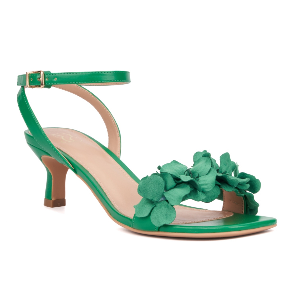 Click here for Womens Gwendolyn Kitten Heel - Green prices