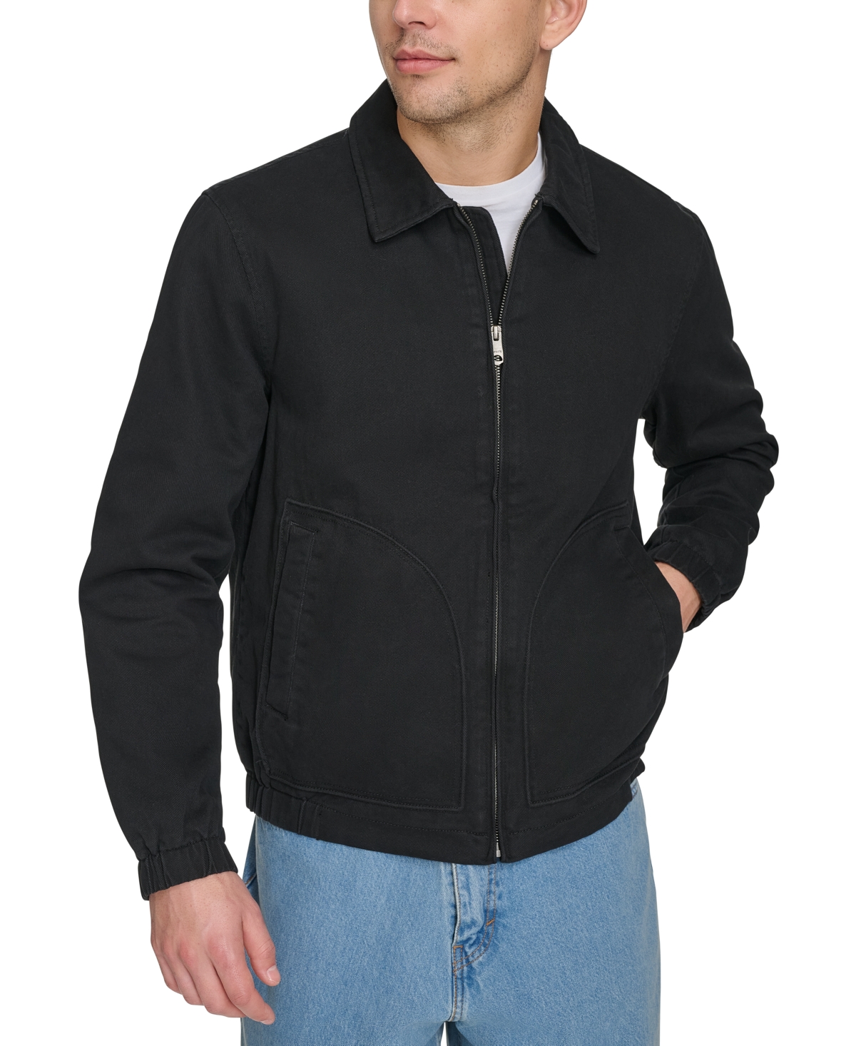 Click here for Levis Mens Cotton Depot Jacket - Black prices