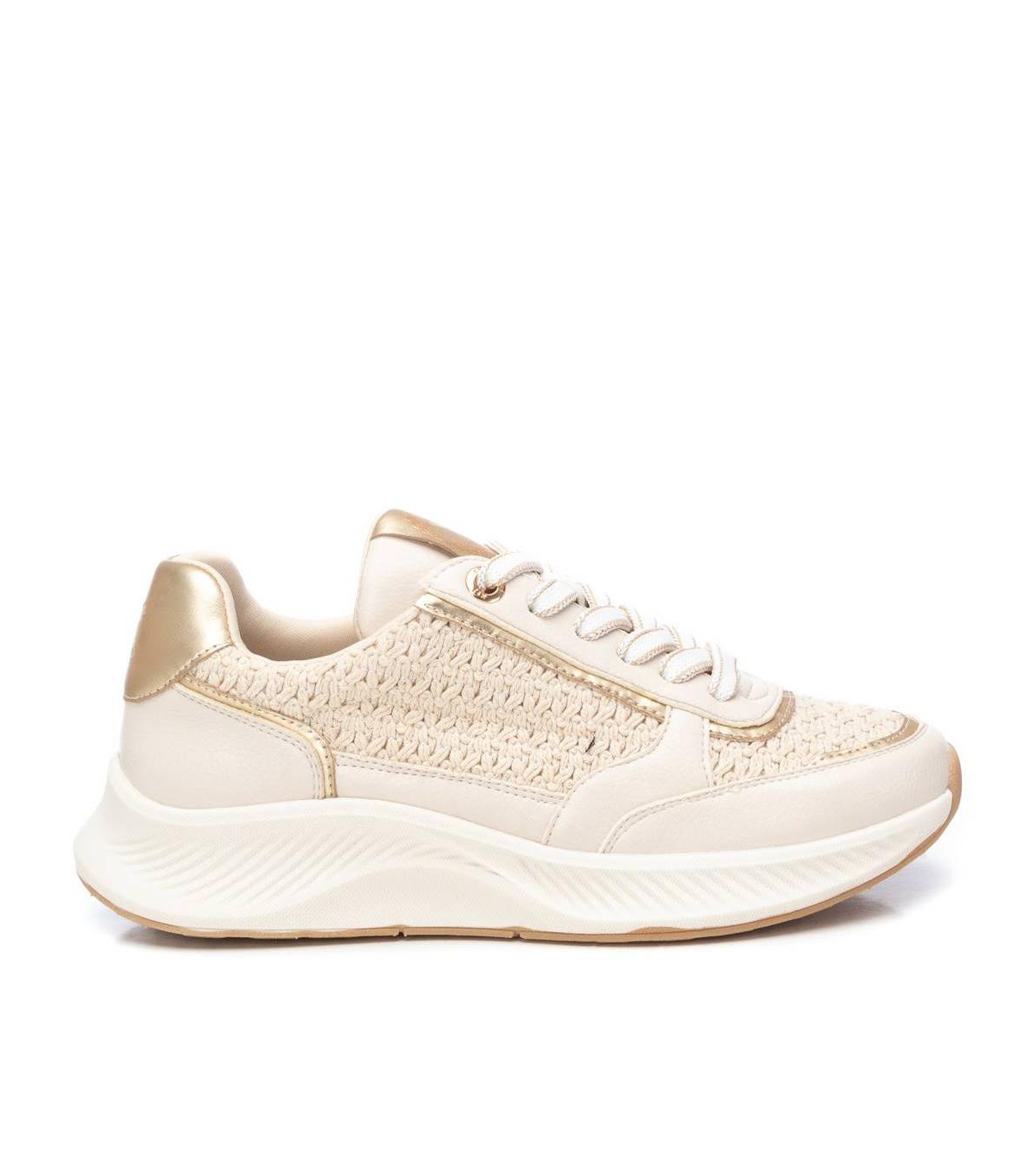Click here for Womens Casual Sneakers By Xti - Beige prices