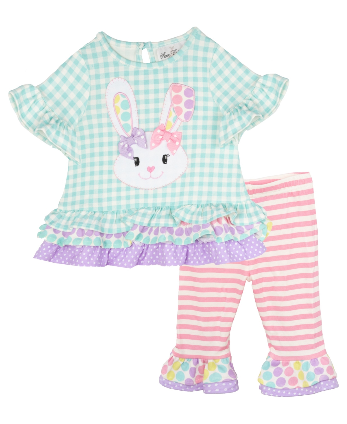 Click here for Rare Editions Baby Girls 2-Piece Seersucker Bunny... prices