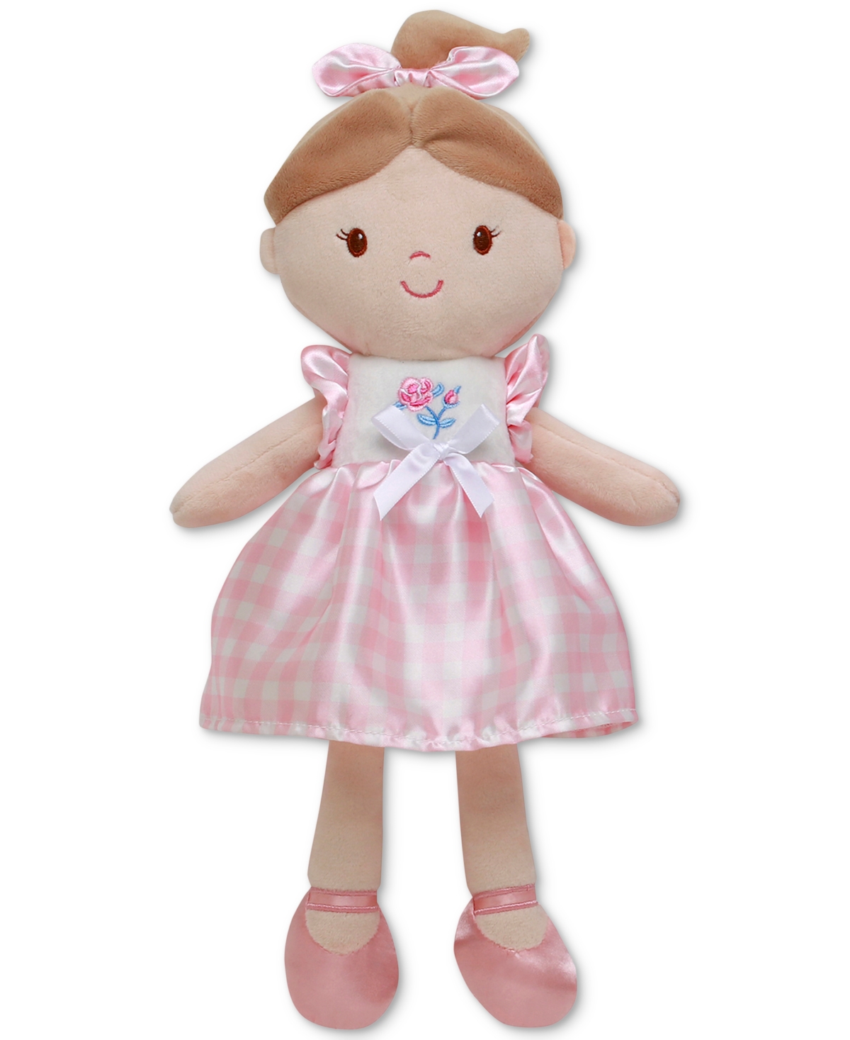 Click here for Little Me Baby Girls Soft Plush Baby Doll - Pink prices
