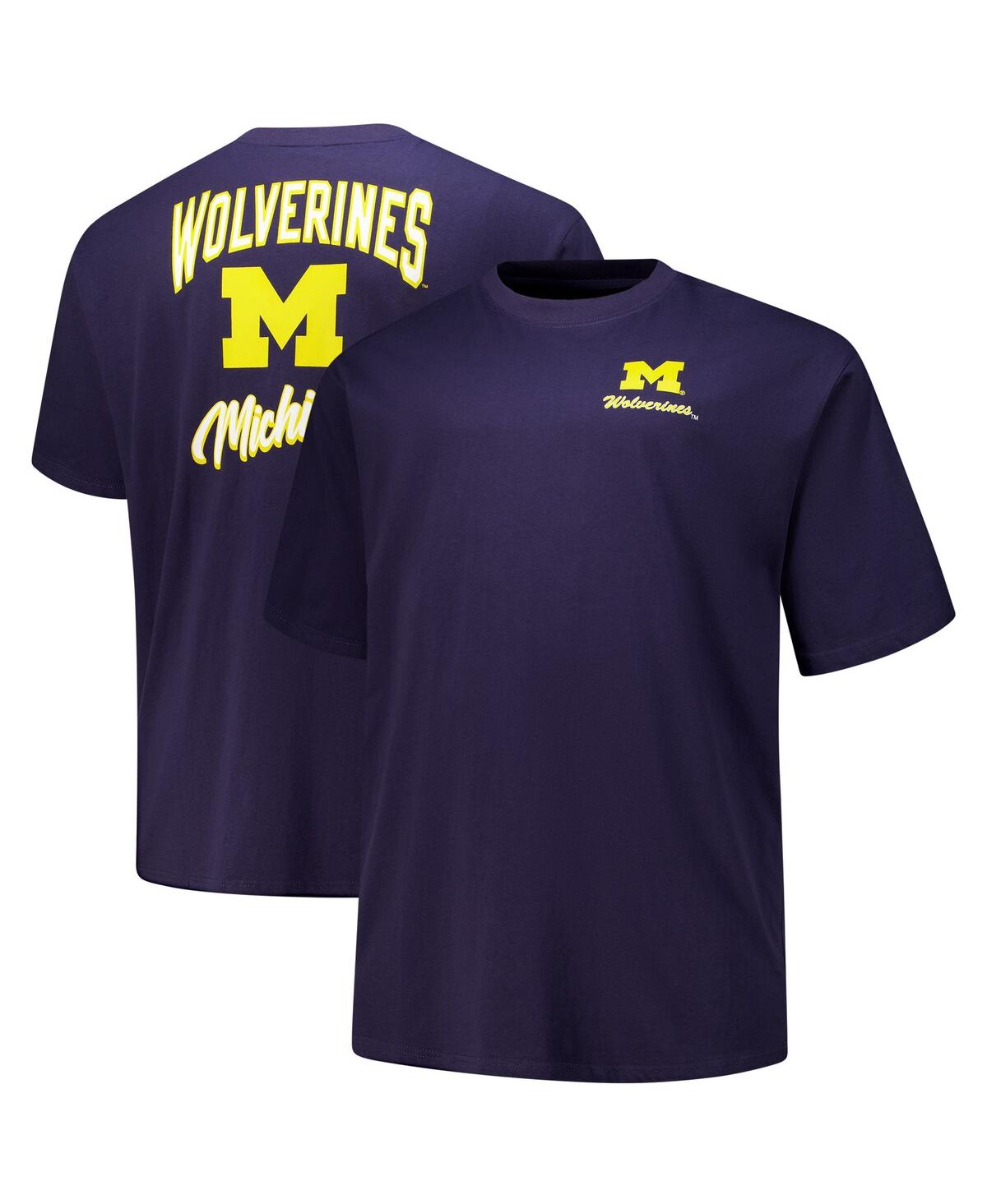 Click here for Fanatics Mens Navy Michigan Wolverines Big Tall He... prices