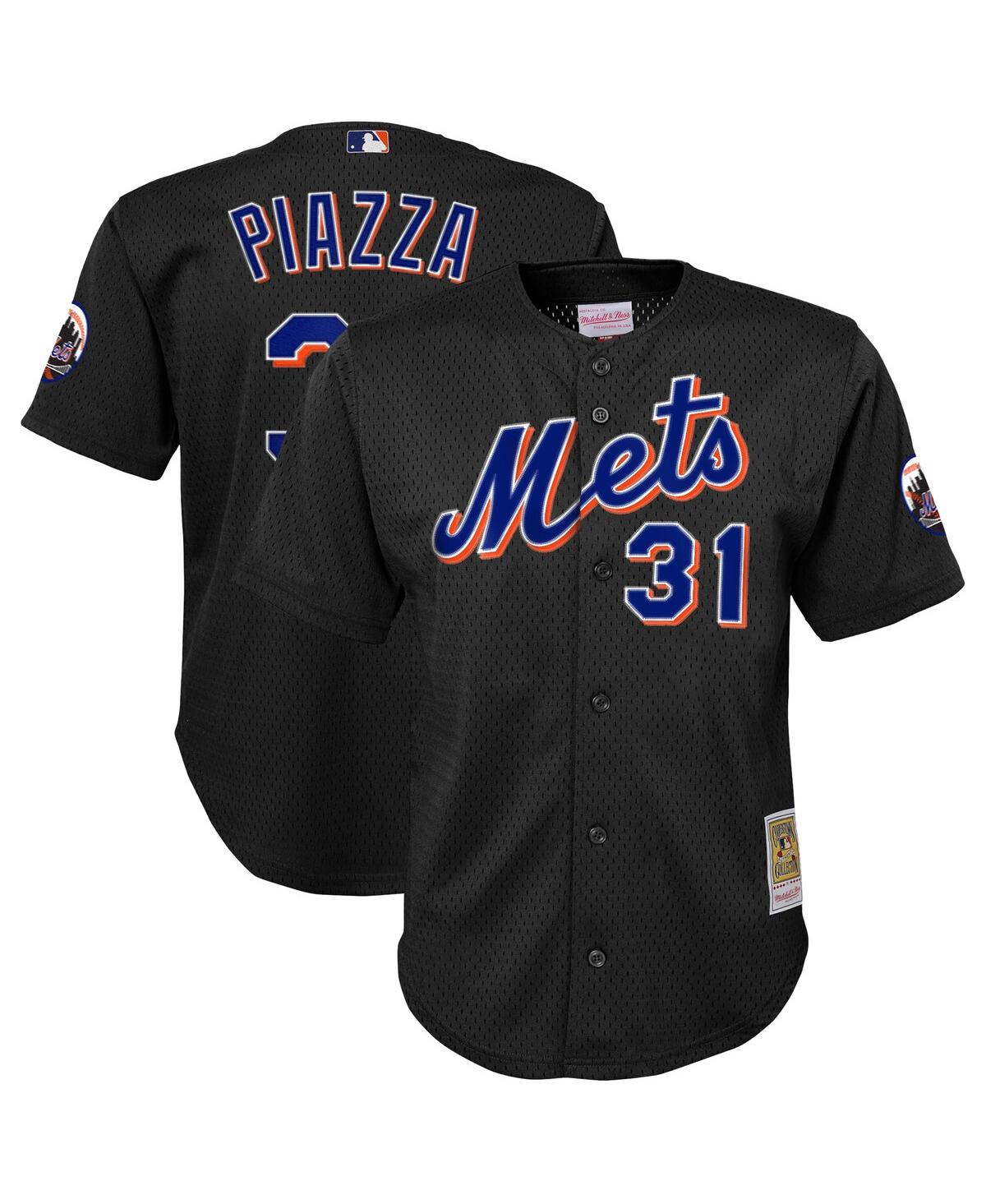Click here for Mitchell & Ness Toddler Mike Piazza Black New York... prices
