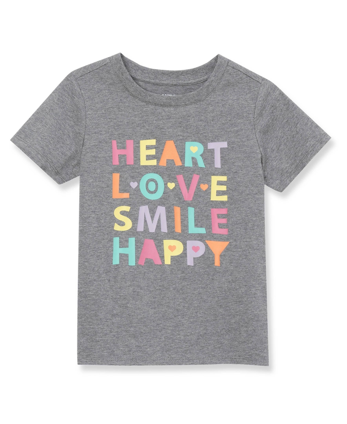 Click here for Lands End Girls Short Sleeve Graphic Tee - Heart h... prices