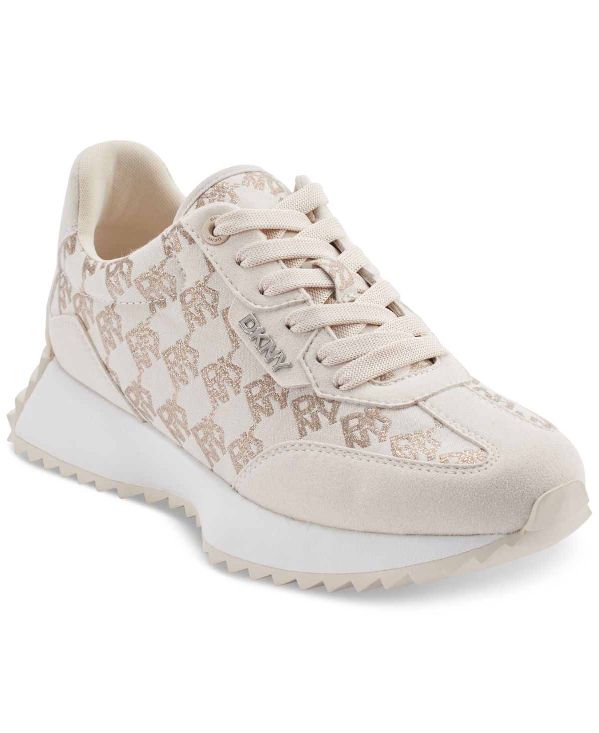 Click here for Dkny Womens Naples Checkered Running Sneakers - Bo... prices