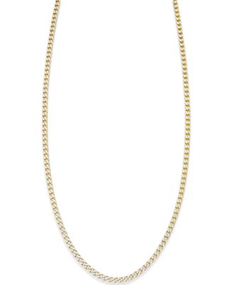 18k diamond cut franco chain store