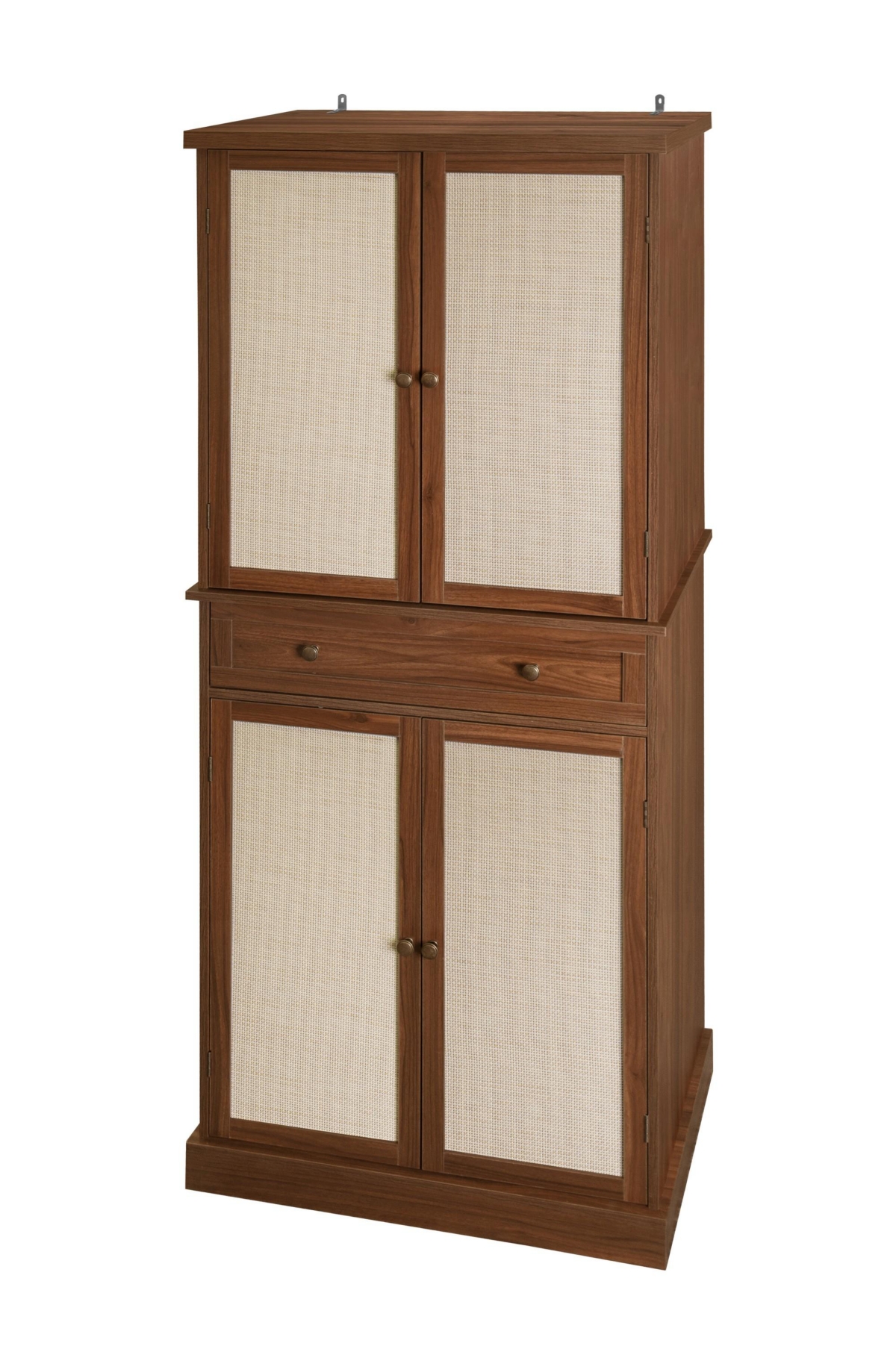 Click here for Tall Storage Cabinet with Drawers 4 Rattan Door St... prices