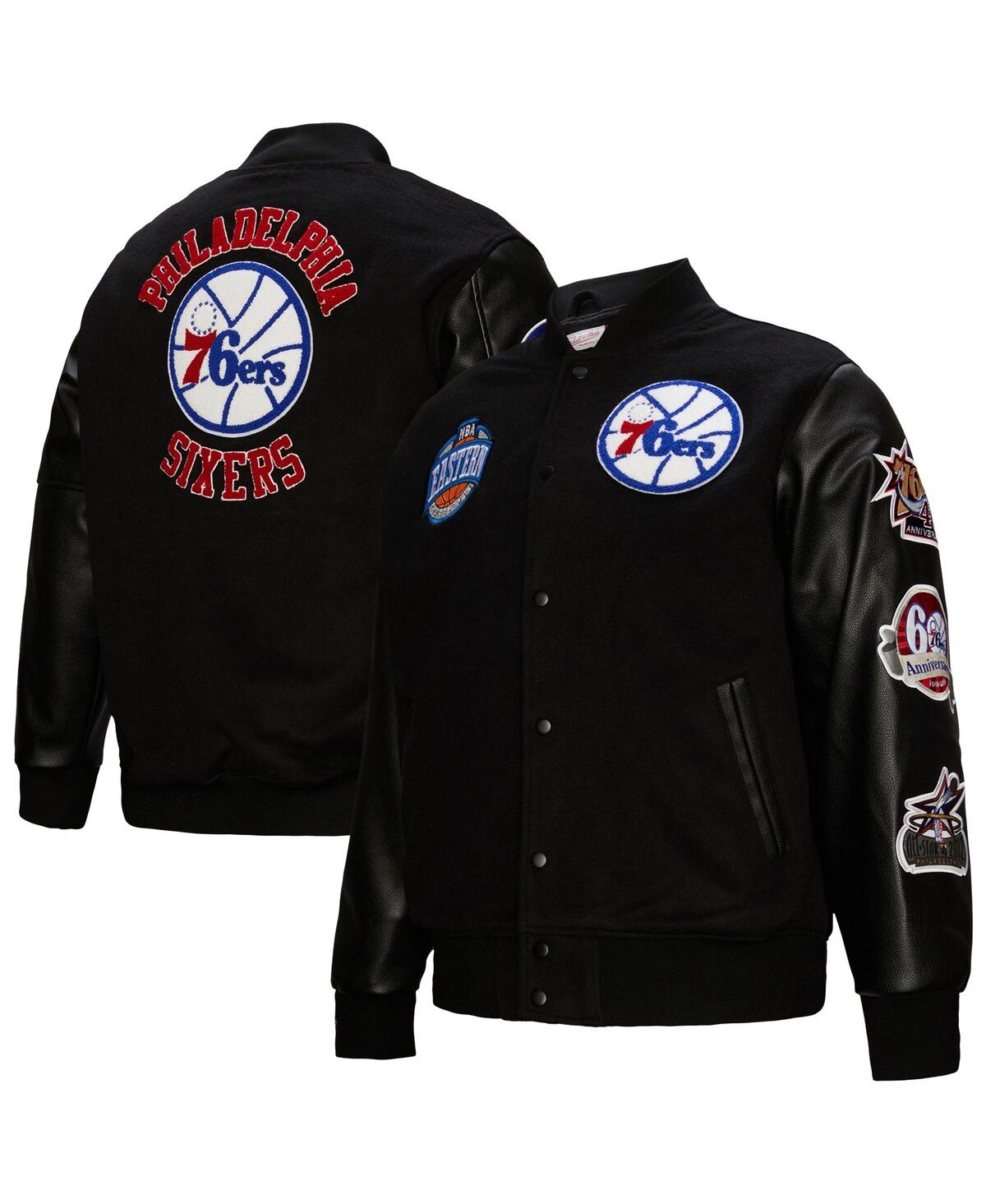 Click here for Mitchell & Ness Mens Black Philadelphia 76ers Hard... prices