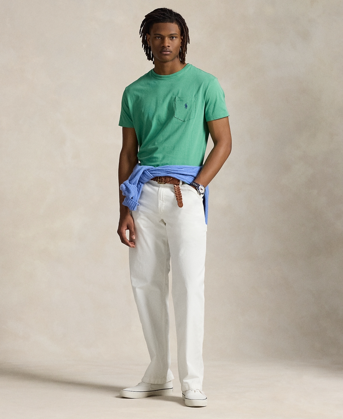 Click here for Polo Ralph Lauren Mens Classic-Fit Jersey Pocket T... prices