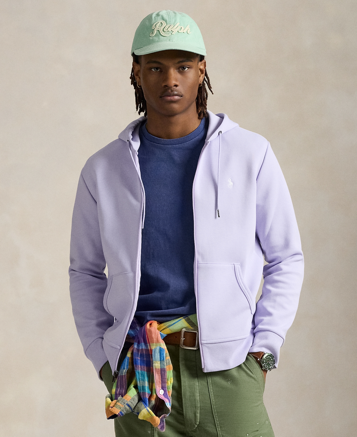 Click here for Polo Ralph Lauren Mens Double-Knit Full-Zip Hoodie... prices