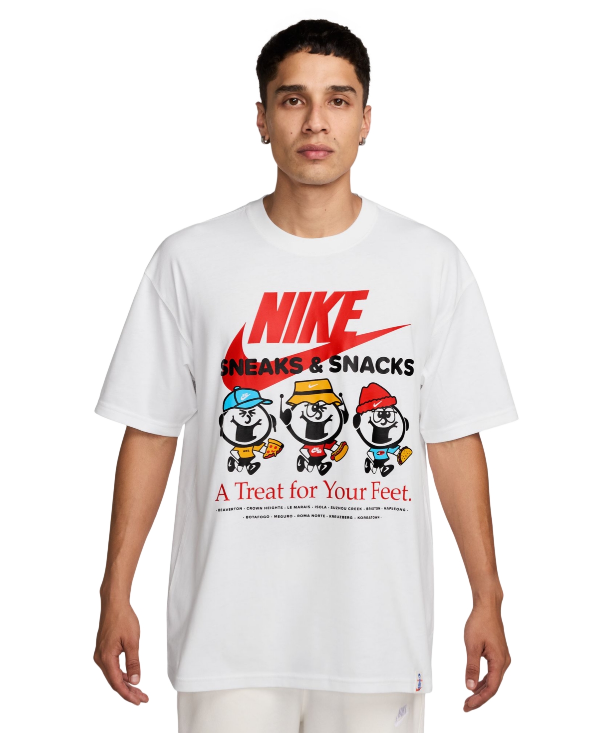 Click here for Nike Mens Sportswear Max90 Loose-Fit Graphic T-Shi... prices
