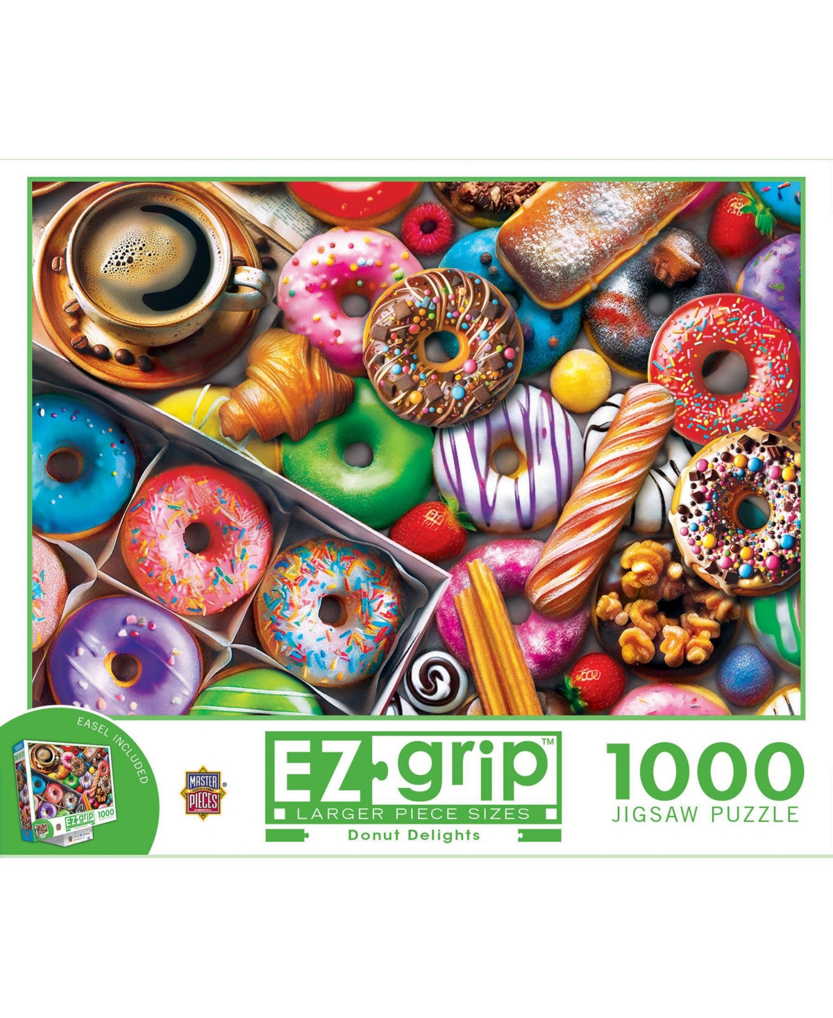 Click here for Ez Grip - Donut Delights 1000 Piece Jigsaw Puzzle prices
