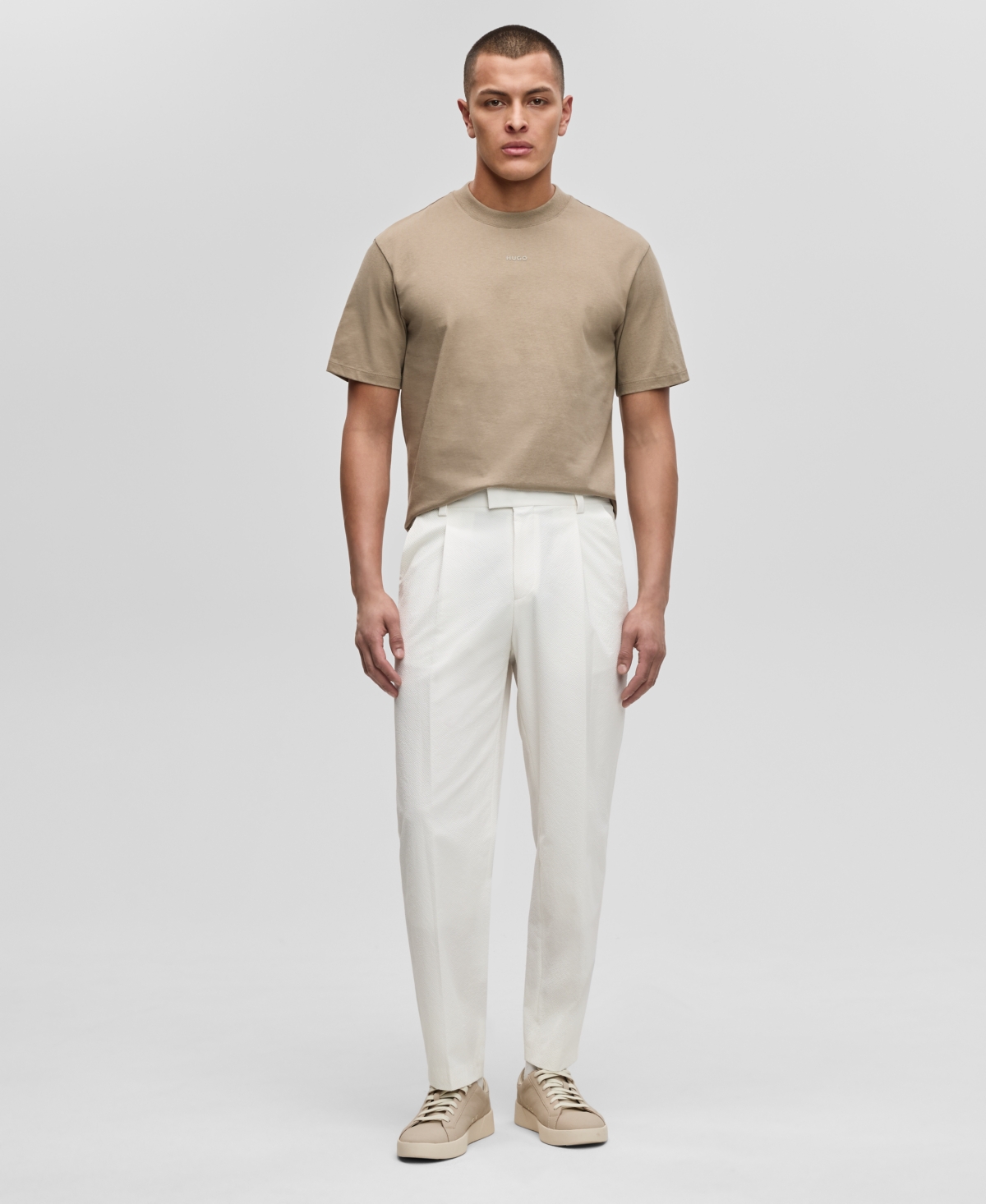 Click here for Hugo by Hugo Boss Mens Regular-Fit Theodore Pleate... prices