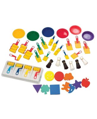 Kaplan Early Learning Dip and Dab Sponge Painting Class Kit - Macy's