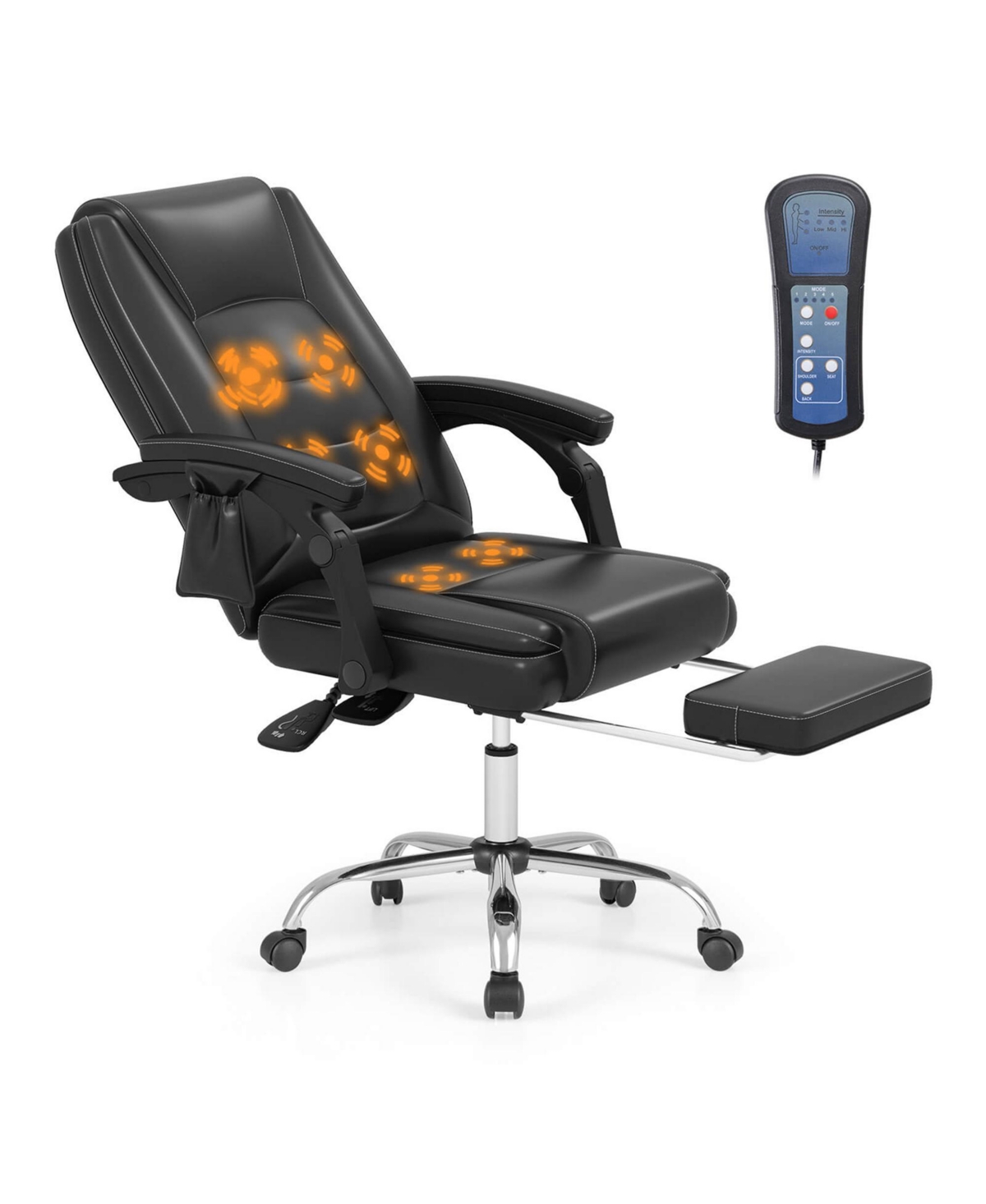 Click here for Massage Adjustable Executive Chair 400 Lbs Big & T... prices
