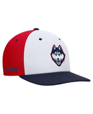 Nike Men's White/Red UConn Huskies Pro Performance Snapback Hat - Macy's