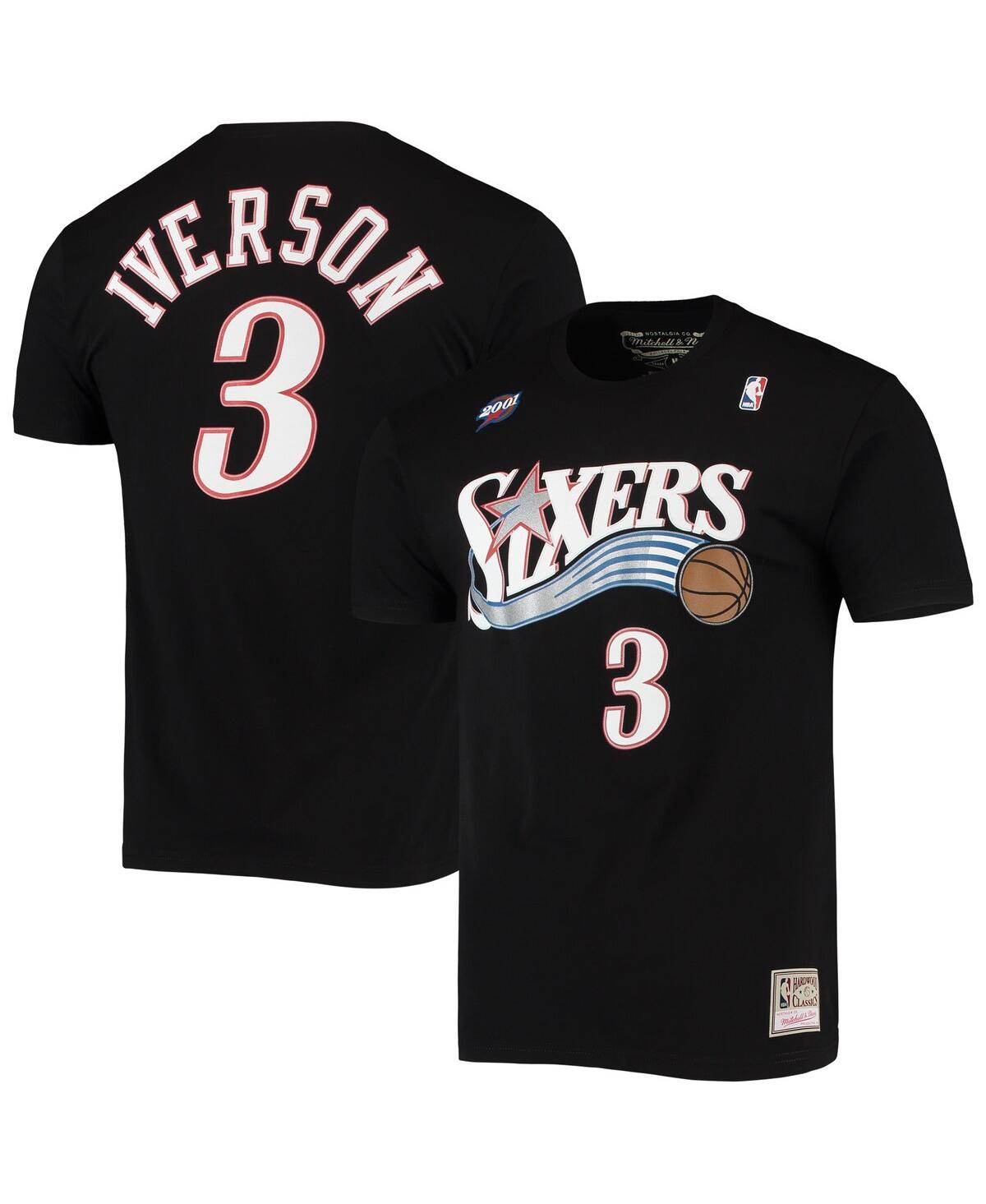 Click here for Mitchell & Ness Mens Allen Iverson Black Philadelp... prices