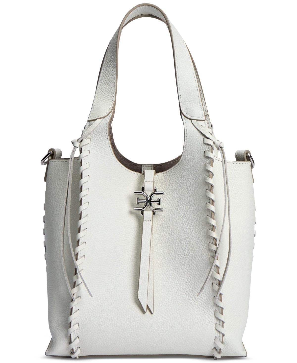 Click here for Sam Edelman Sylvia Small Crossbody Tote Bag - Eggs... prices