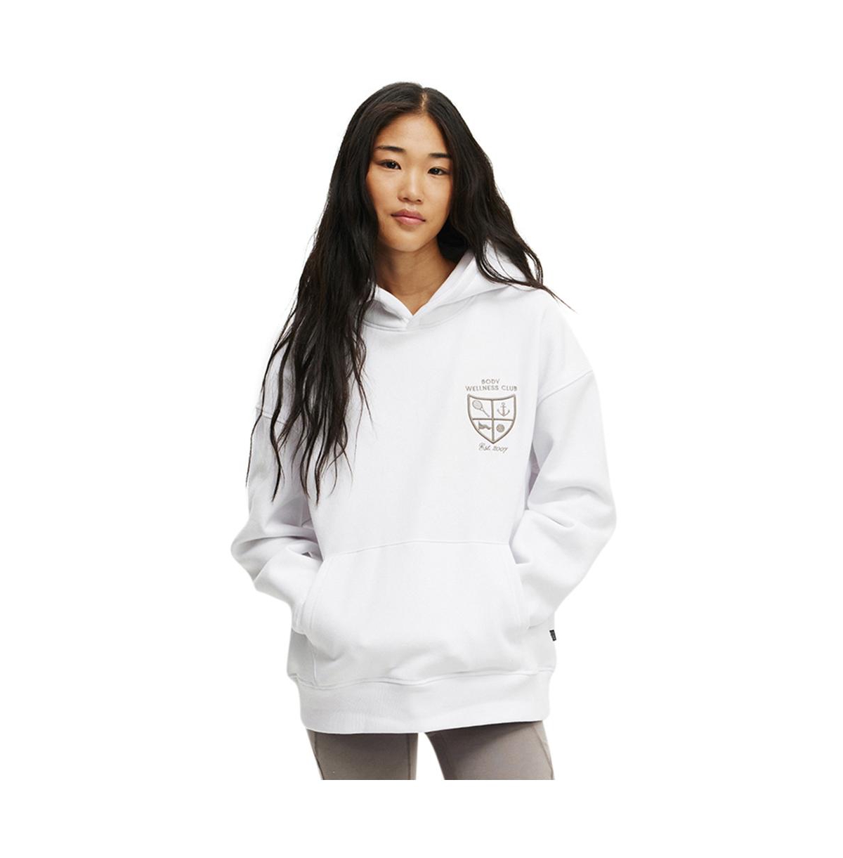 Click here for Cotton On Womens Active Plush Premium Graphic Hood... prices