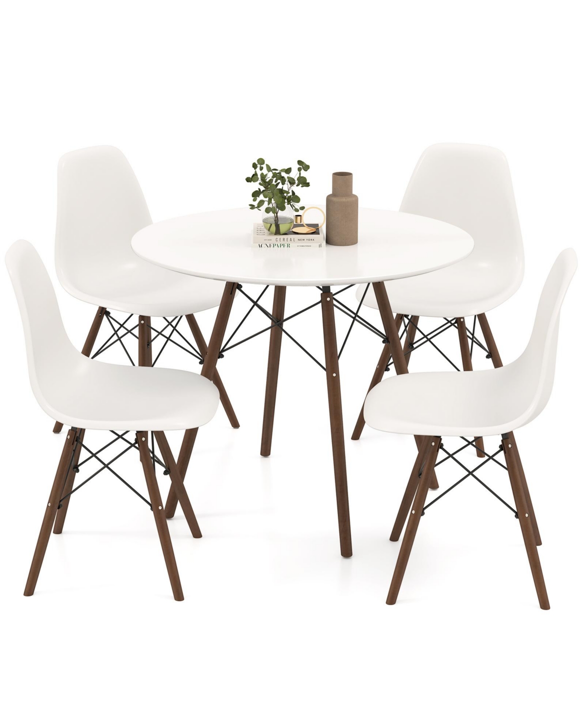 Click here for 5-Piece Dining Table Set with Legs Stylish and Fun... prices
