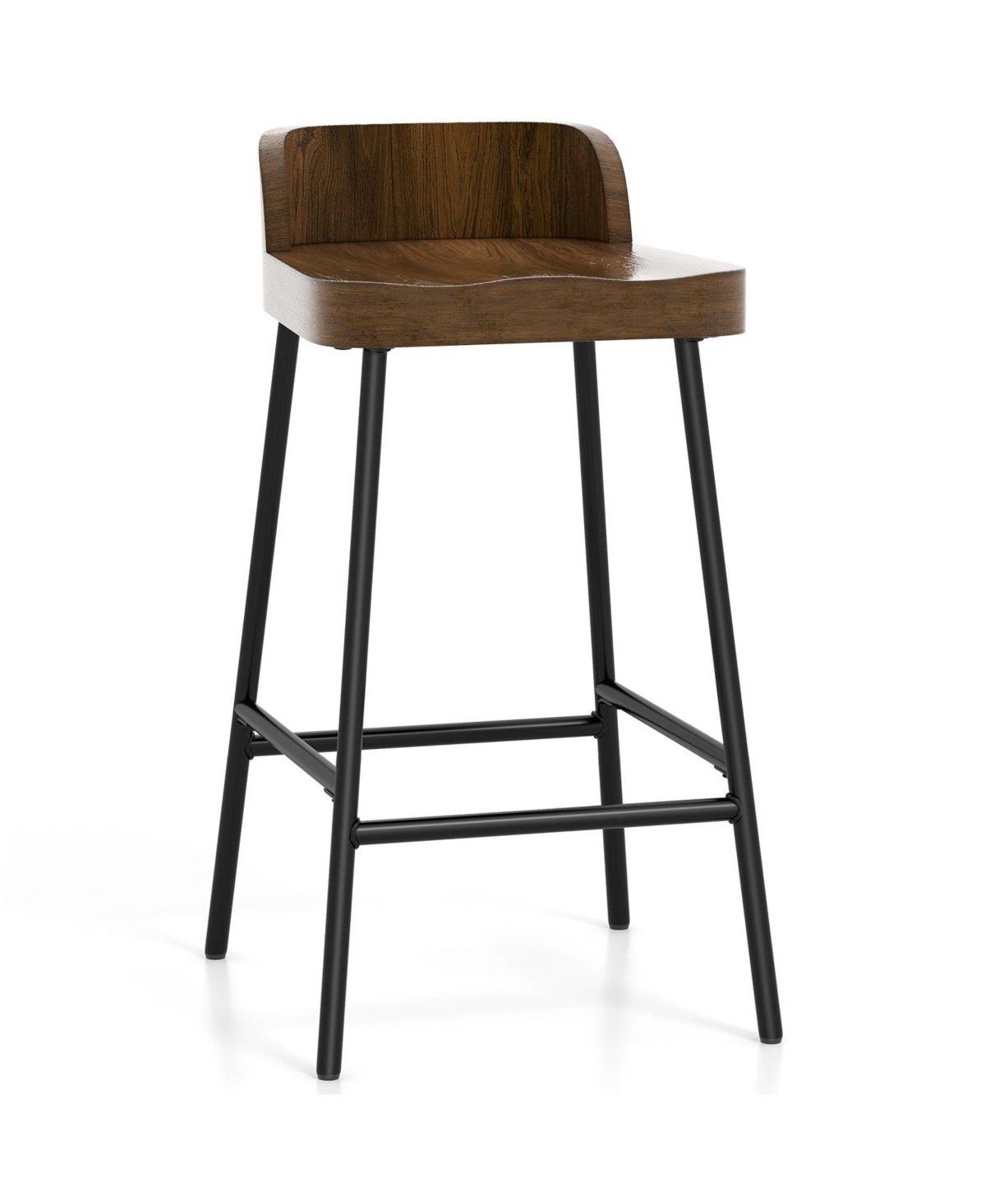Click here for Industrial Bar Stool with Metal Frame for Modern K... prices