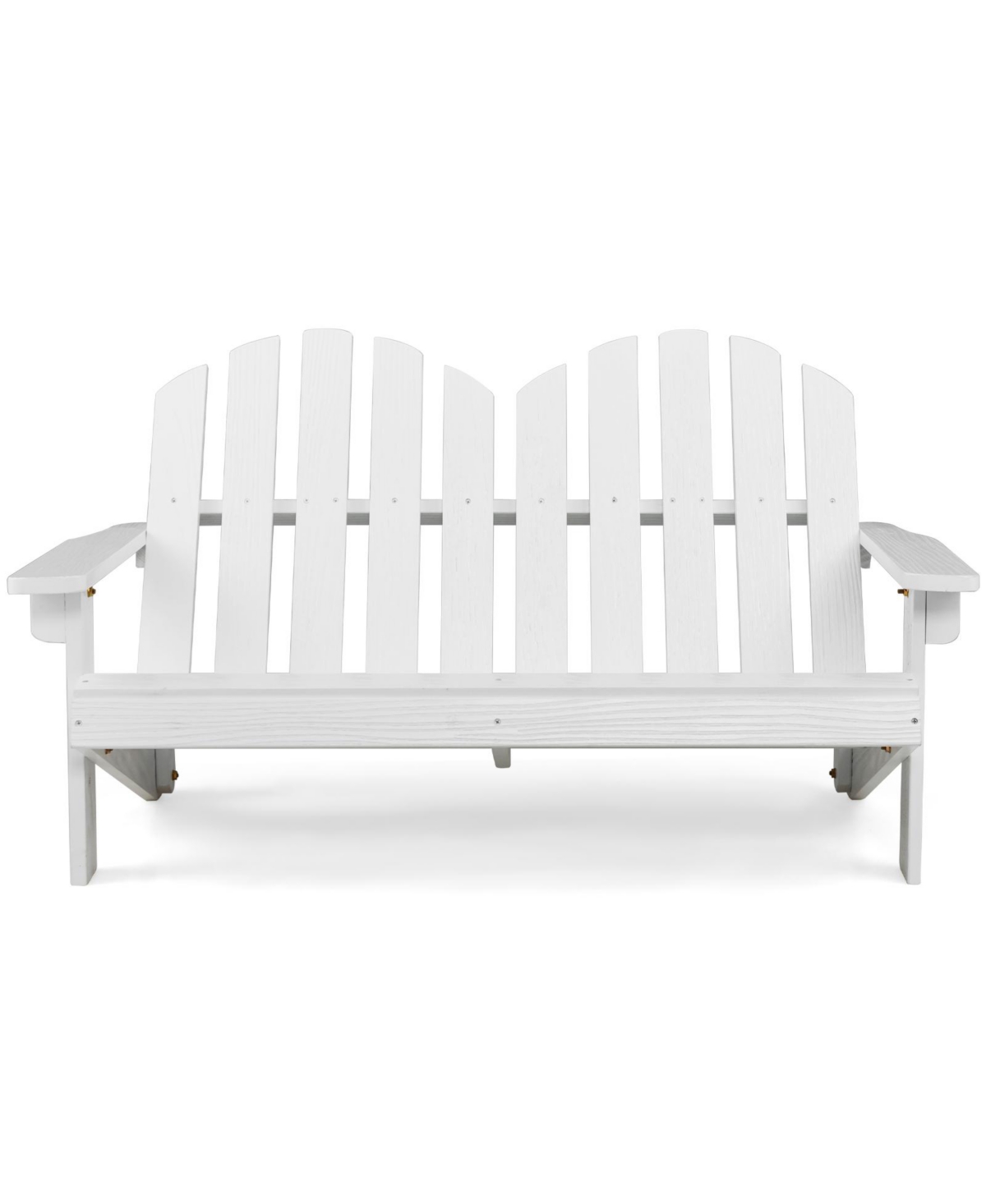 Click here for Gymax Kid Adirondack Chair Solid Wood Loveseat Bac... prices