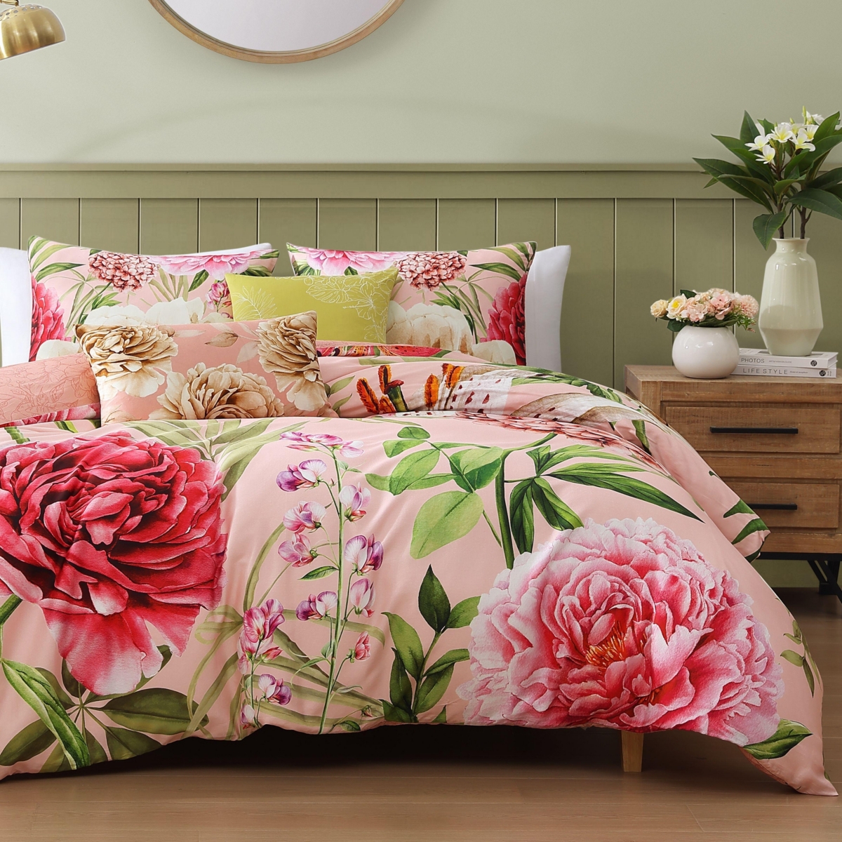 Click here for Bebejan Spring Forever Bedding 100 Cotton Sateen 5... prices