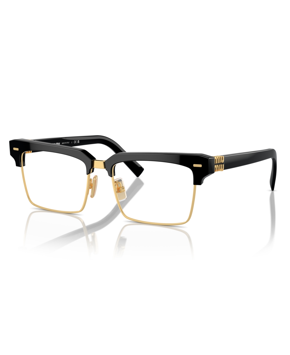 Click here for Miu Miu Womens Eyeglasses  Mu 11XV - Black prices