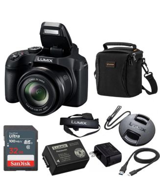Panasonic Panasonic LUMIX FZ80D Compact Camera with 20-1200mm Zoom Lens, Point and Shoot Digital ...