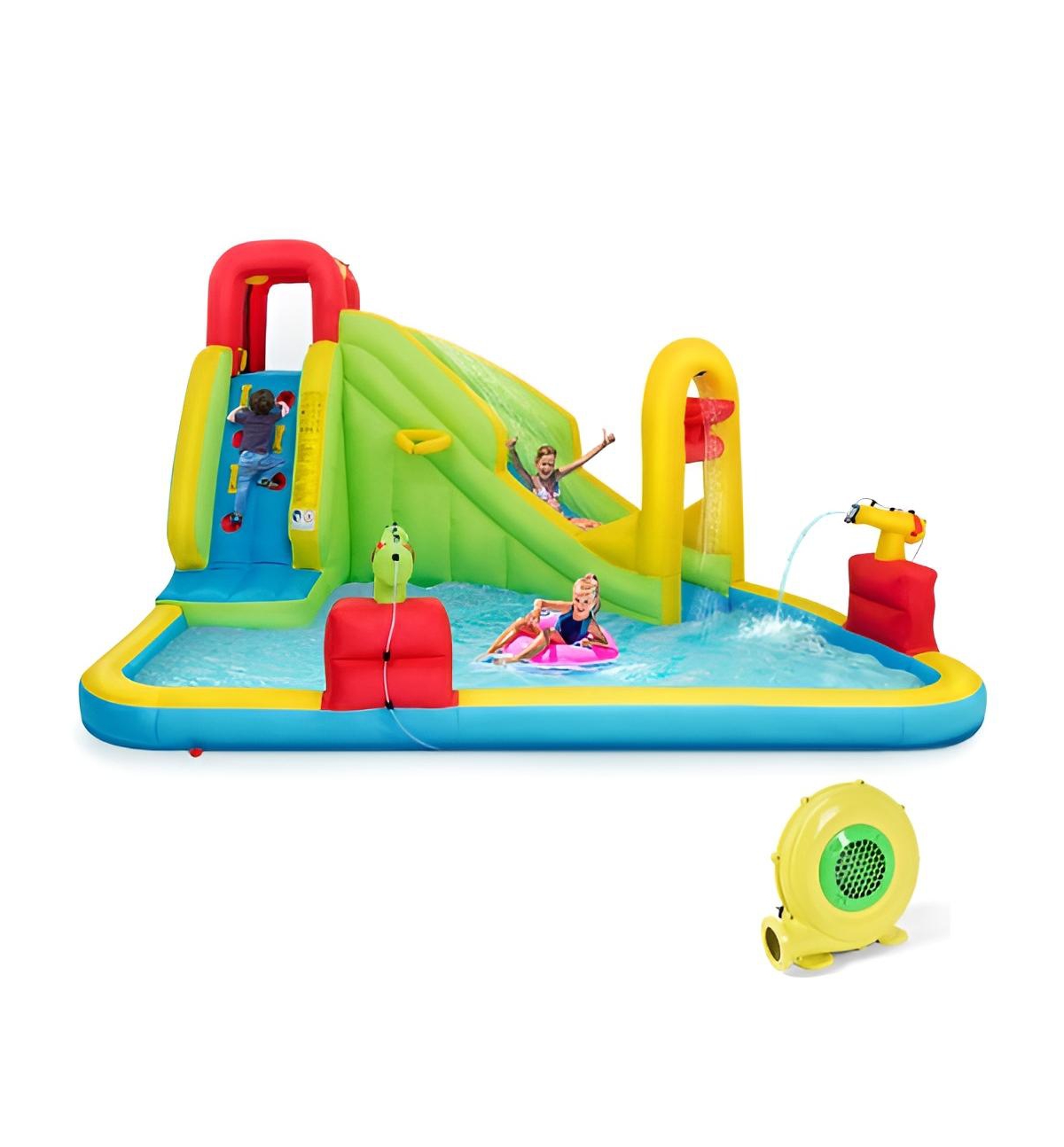Click here for Outdoor Inflatable Water Bounce House Fun Splash P... prices
