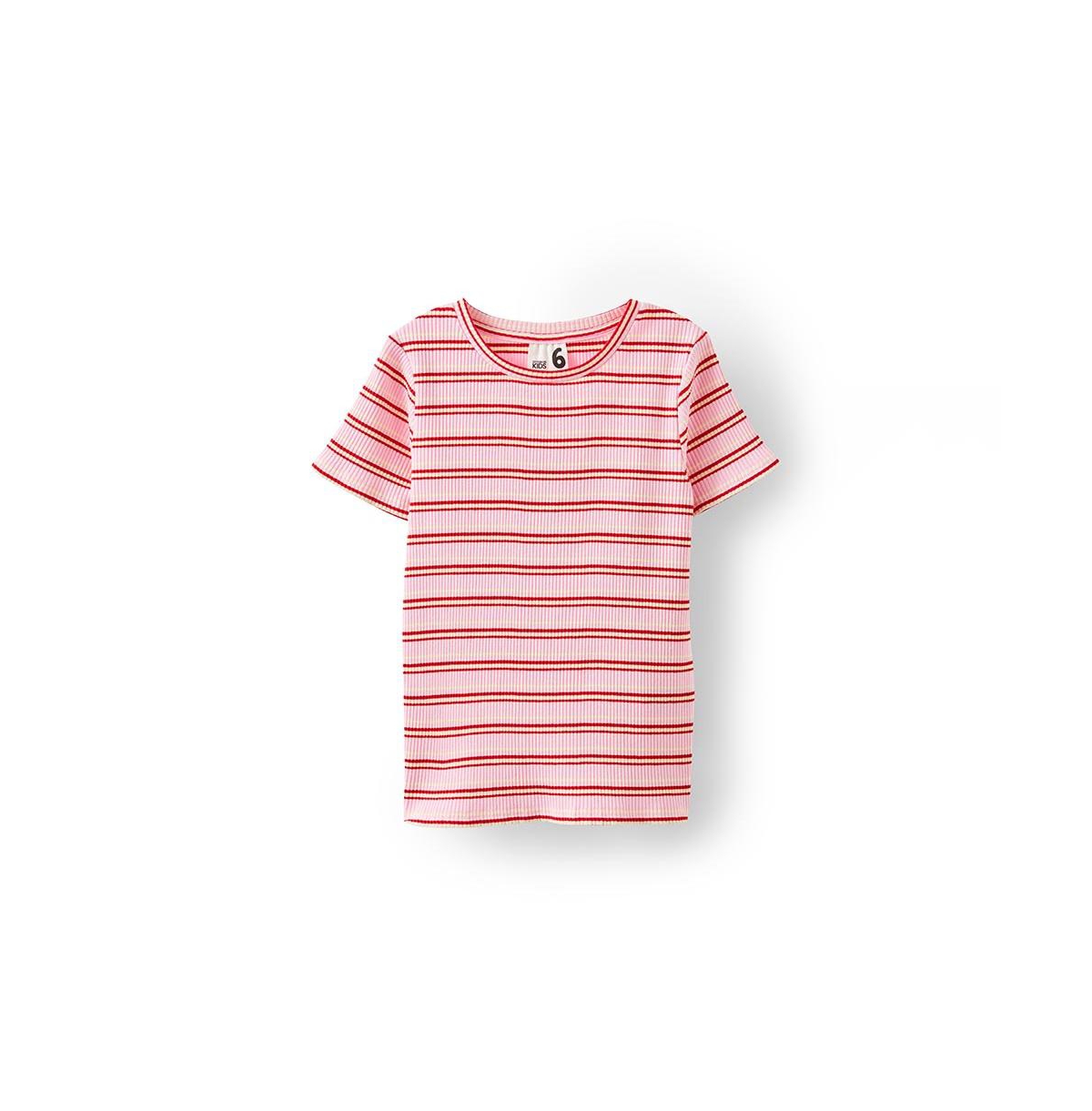 Click here for Cotton On Girls Little/Big Raya Tee - Fairy pink/r... prices