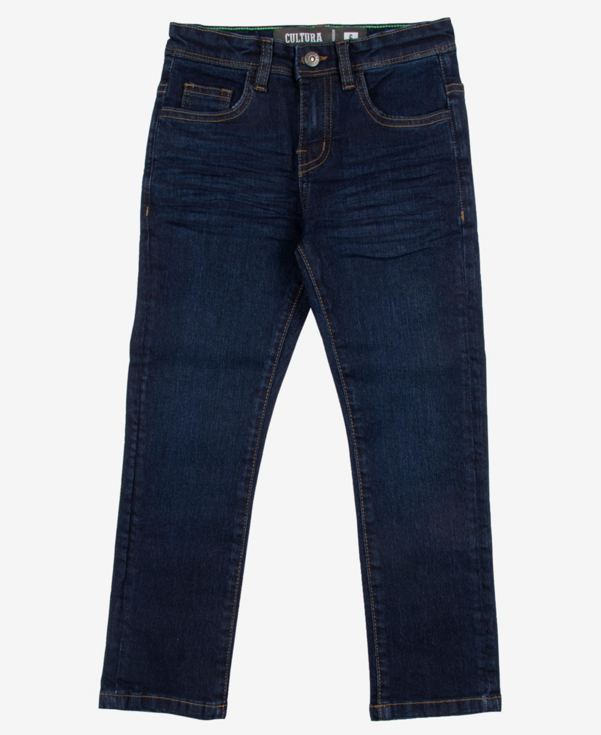 Click here for Little Boys 4-7 Five Pocket Stretch Jeans - Dk blu... prices