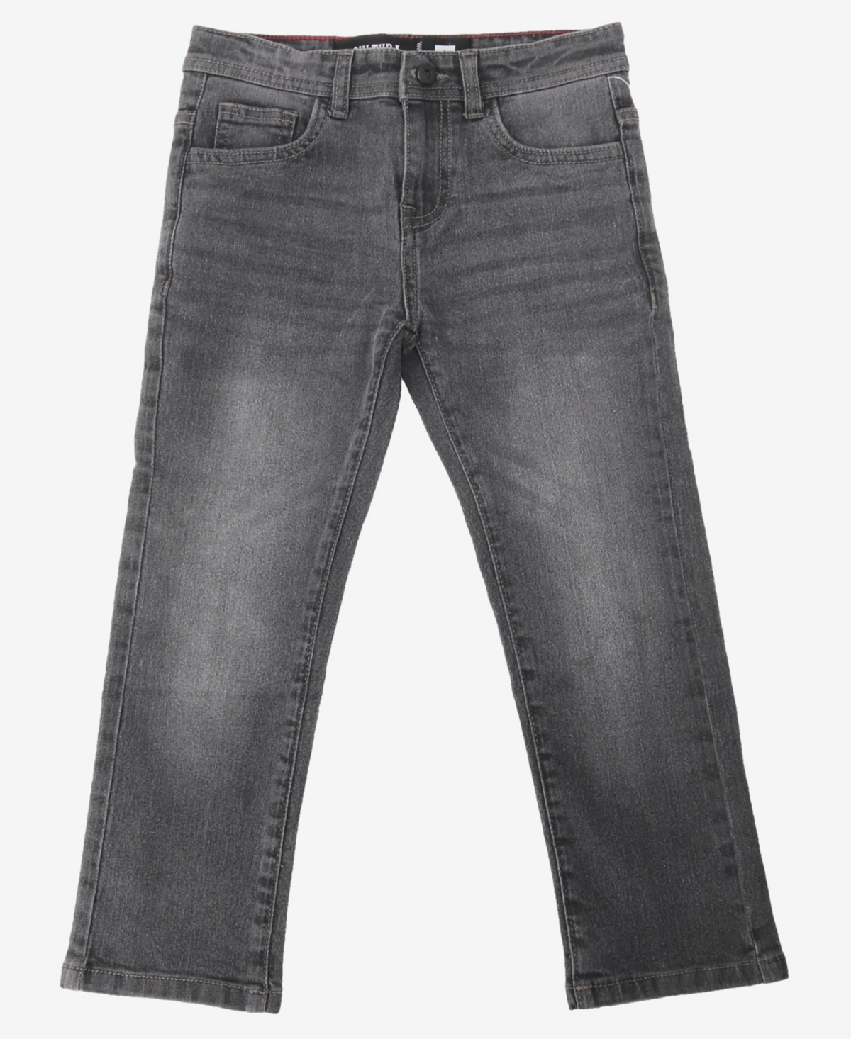 Click here for Little Boys 4-7 Five Pocket Stretch Jeans - Grey prices