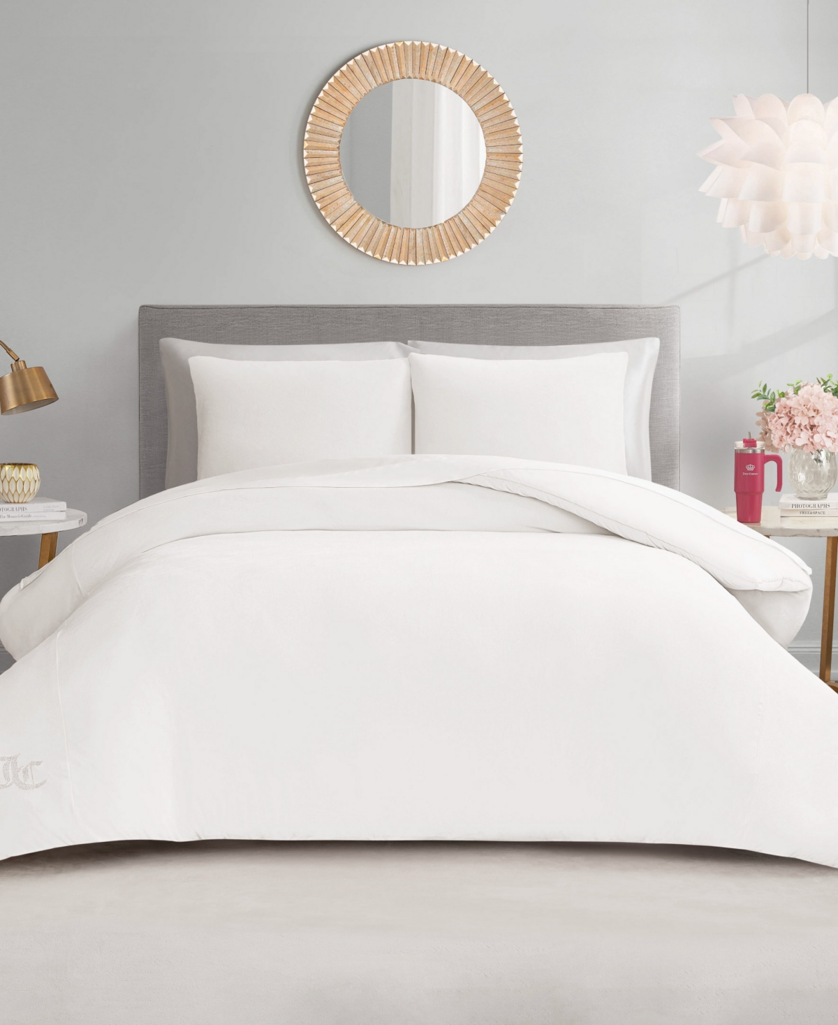 Click here for Juicy Couture Velour 3-Pc. Comforter Set  King - A... prices
