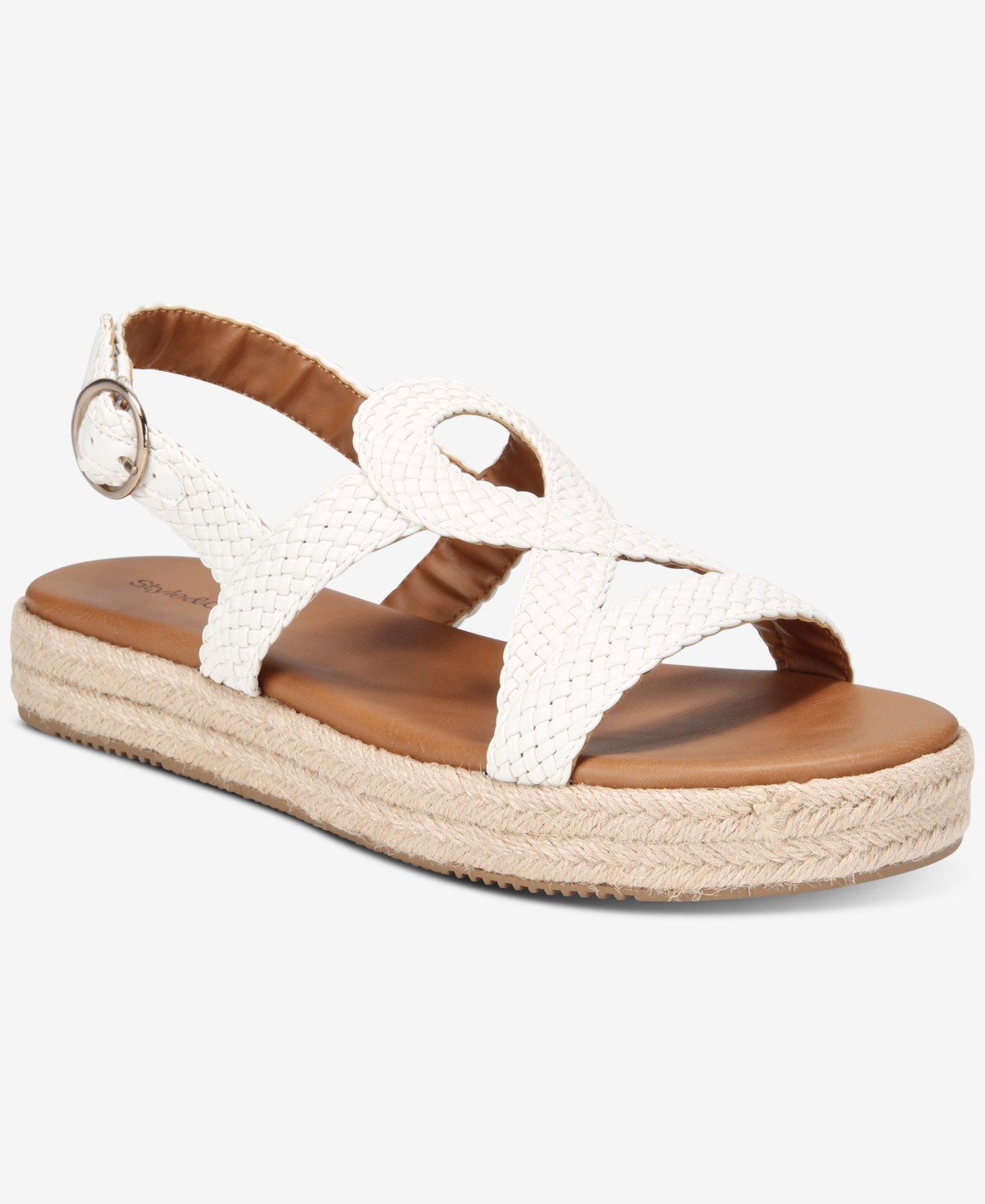 Click here for Style & Co Womens Ashlandd Flat Sandals  Created f... prices