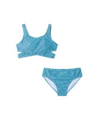 Toddler/Child Girls Imperfect Dot Bikini - Macy's