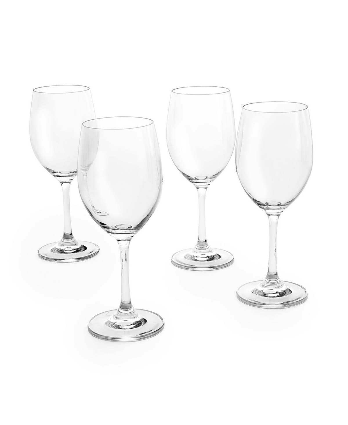 Click here for Godinger Veneto White Wine Glasses  Set of 4 - Cle... prices