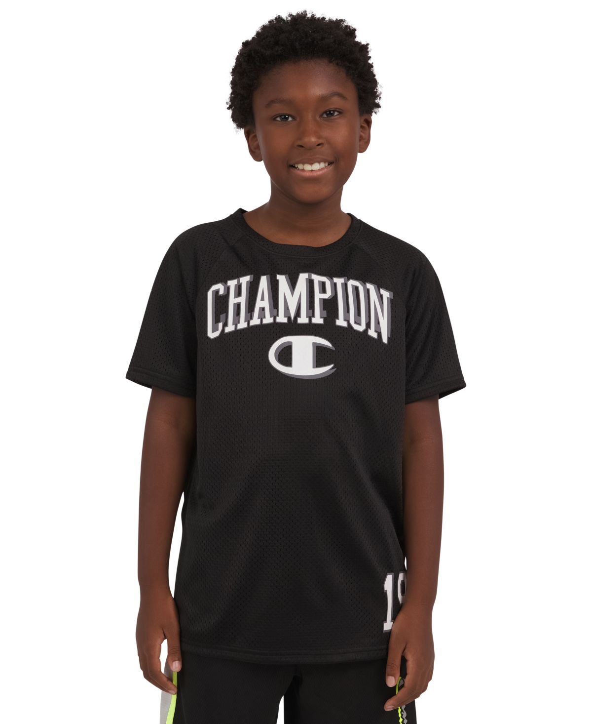Click here for Champion Big Boys Football Jersey Shirt - Black prices
