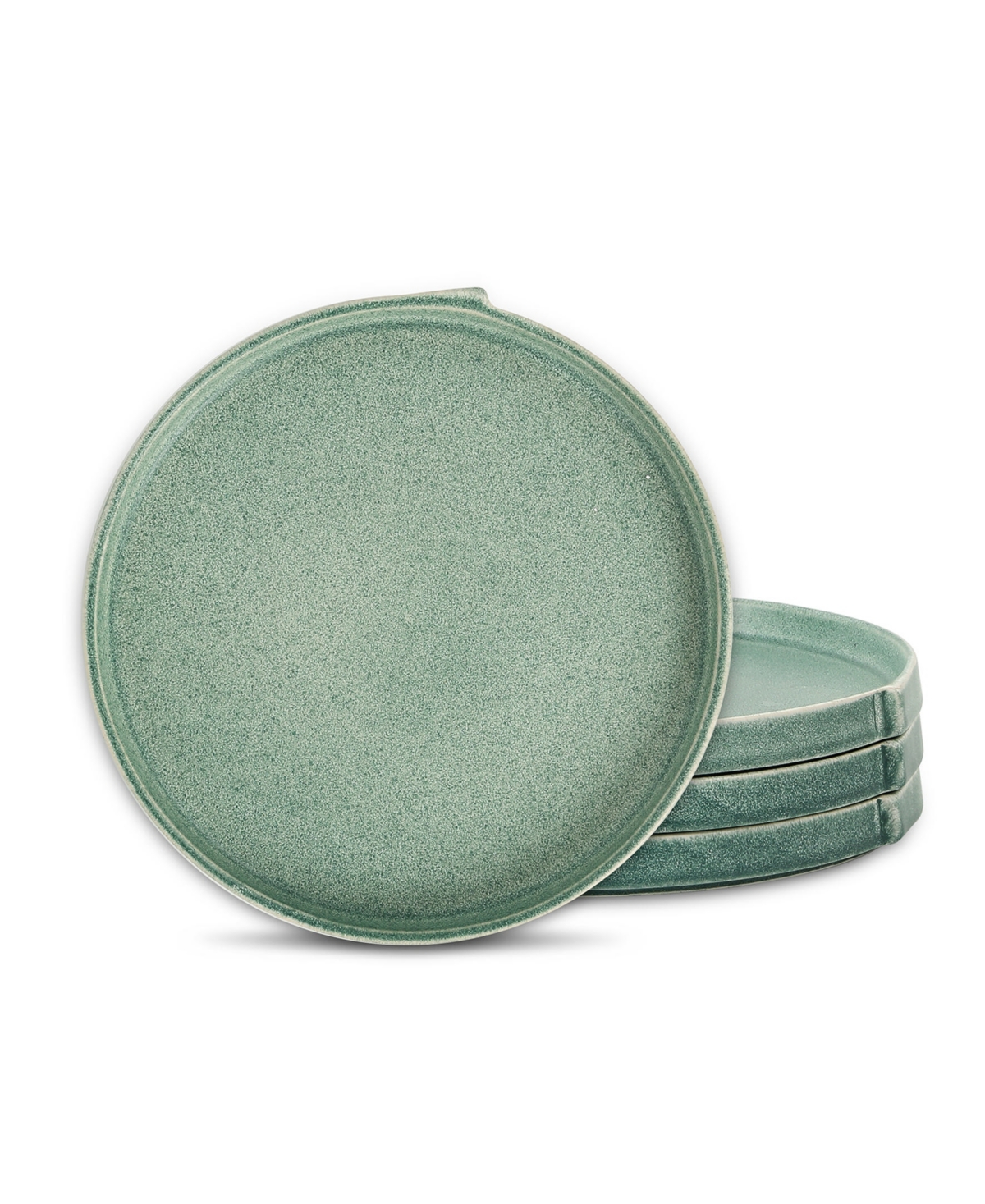 Click here for Stone Lain Bao Dinner Plates  Set of 4 - Green prices