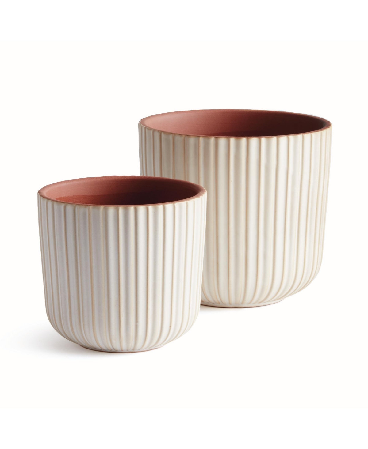 Click here for Tasha Flowerpot Planters Set of 2 - White prices