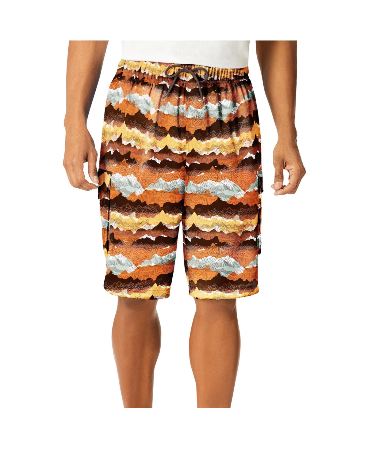 Click here for KingSize Big & Tall 8" Flex Cargo Swim Trunks... prices