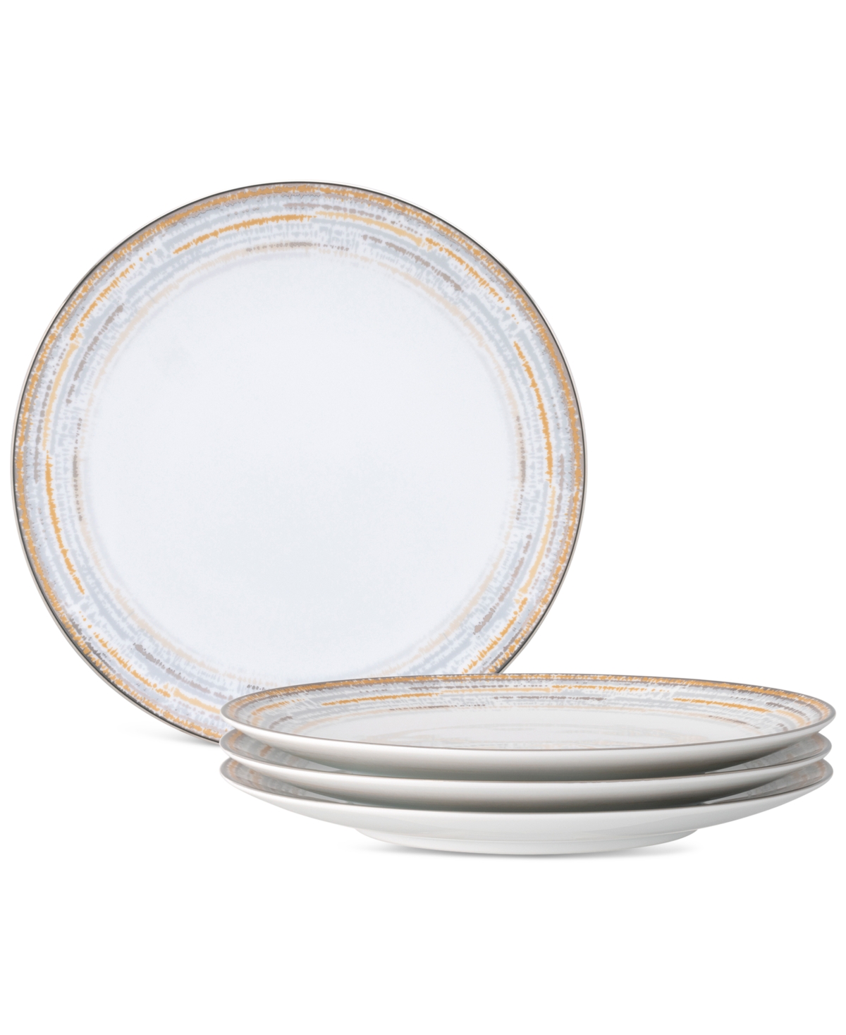 Click here for Noritake Raylan Salad Plates  Set of 4 - White prices
