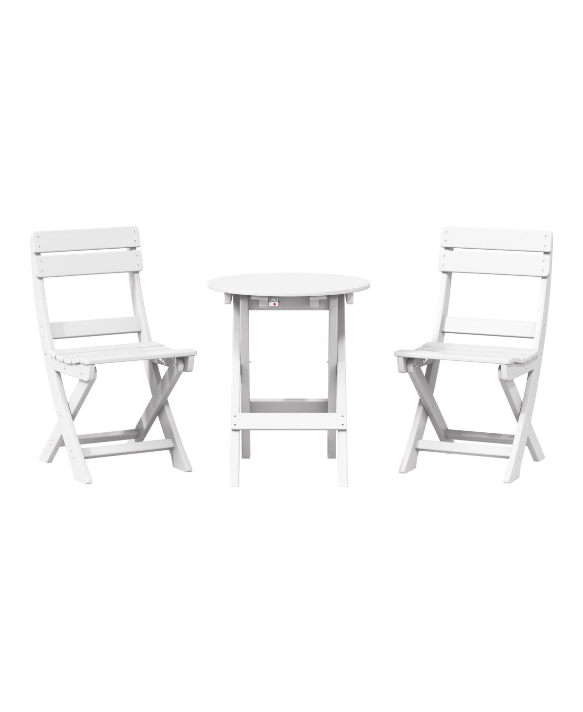 Click here for 3-Piece Outdoor Hdpe Folding Patio Bistro Table an... prices