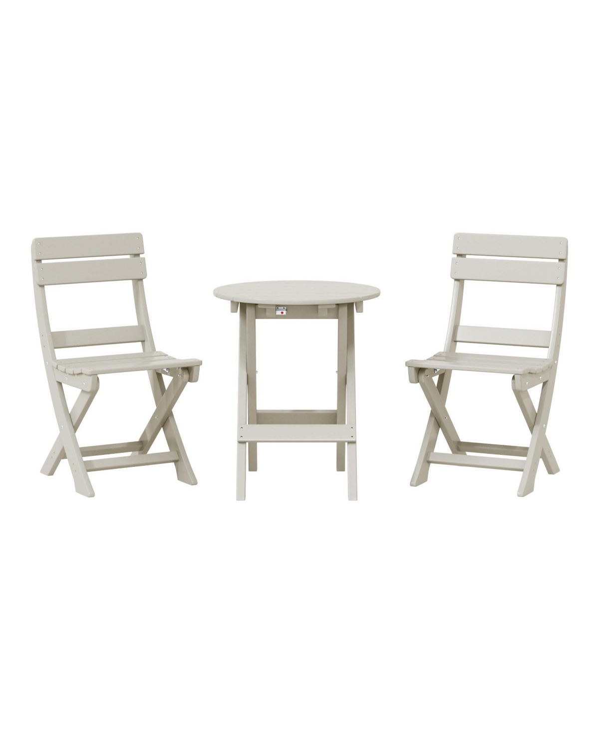Click here for 3-Piece Outdoor Hdpe Folding Patio Bistro Table an... prices