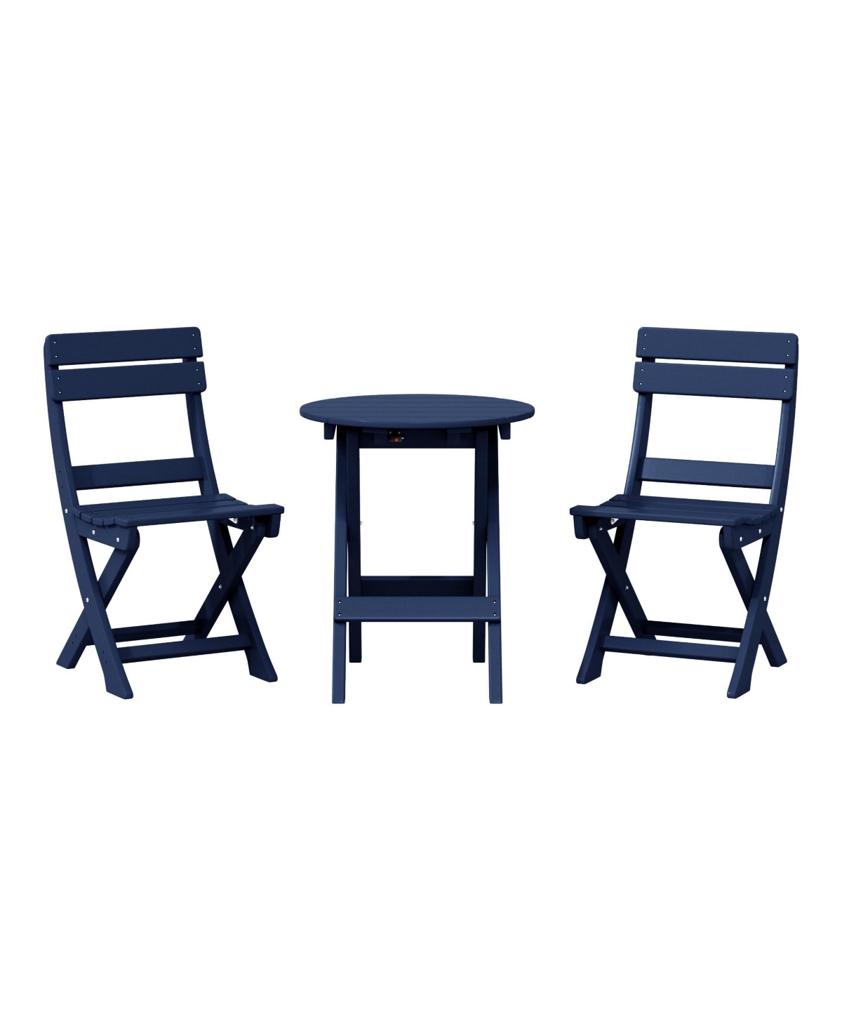 Click here for 3-Piece Outdoor Hdpe Folding Patio Bistro Table an... prices