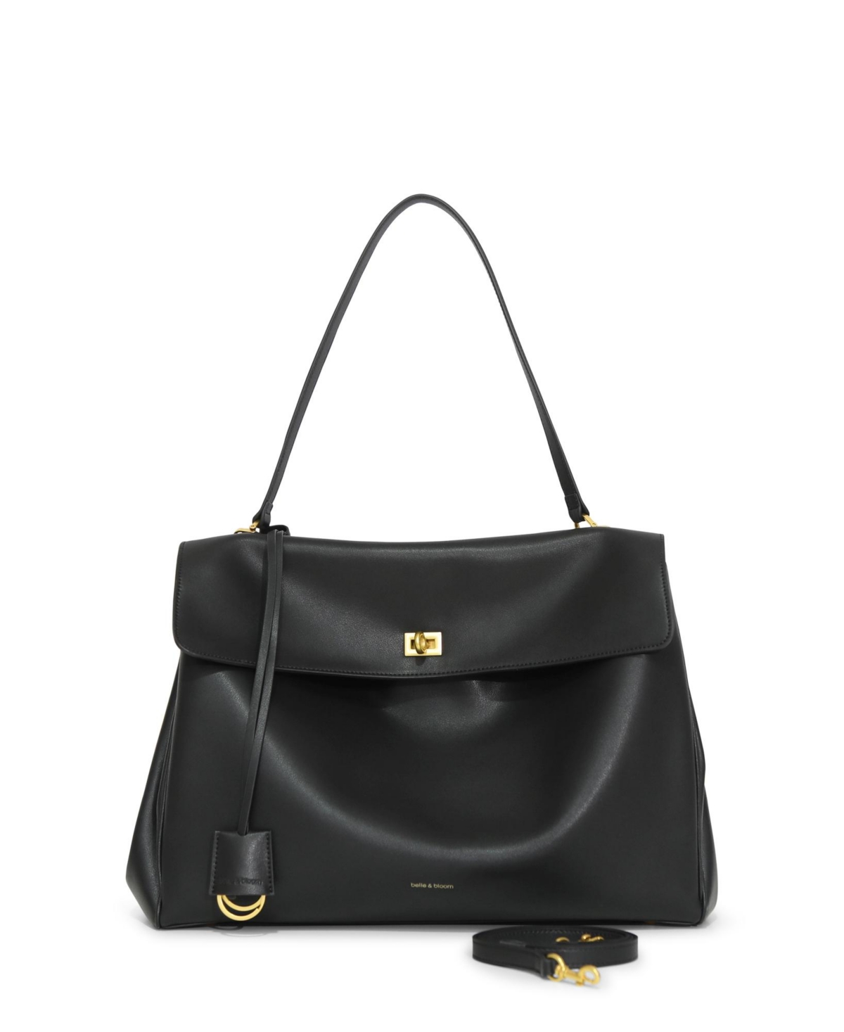 Click here for Belle & Bloom Skyfall Shoulder Bag - Black prices